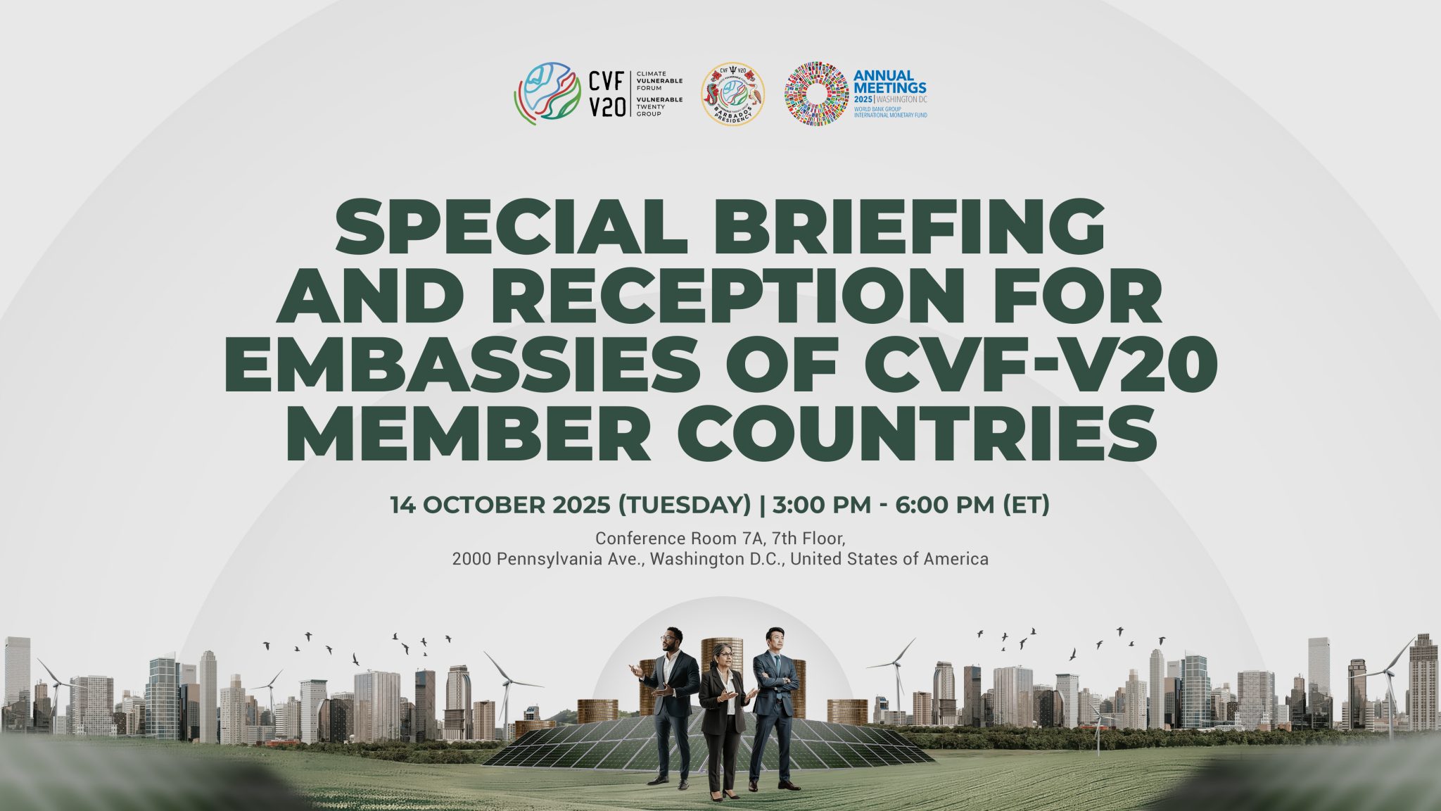 The CVF-V20 at the 2025 Annual Meetings of the International Monetary ...
