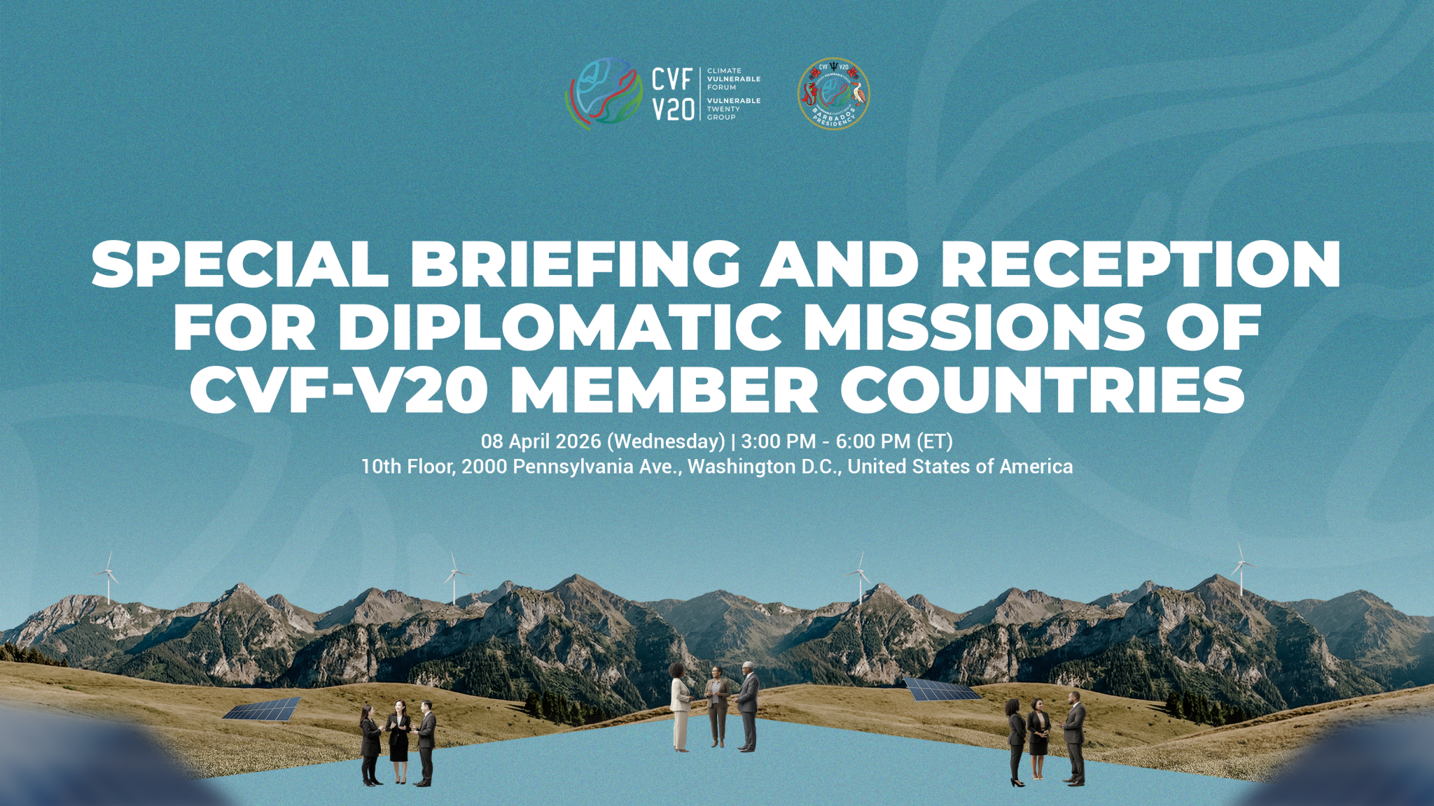 The CVF-V20 at the 2026 Spring Meetings of the International Monetary ...