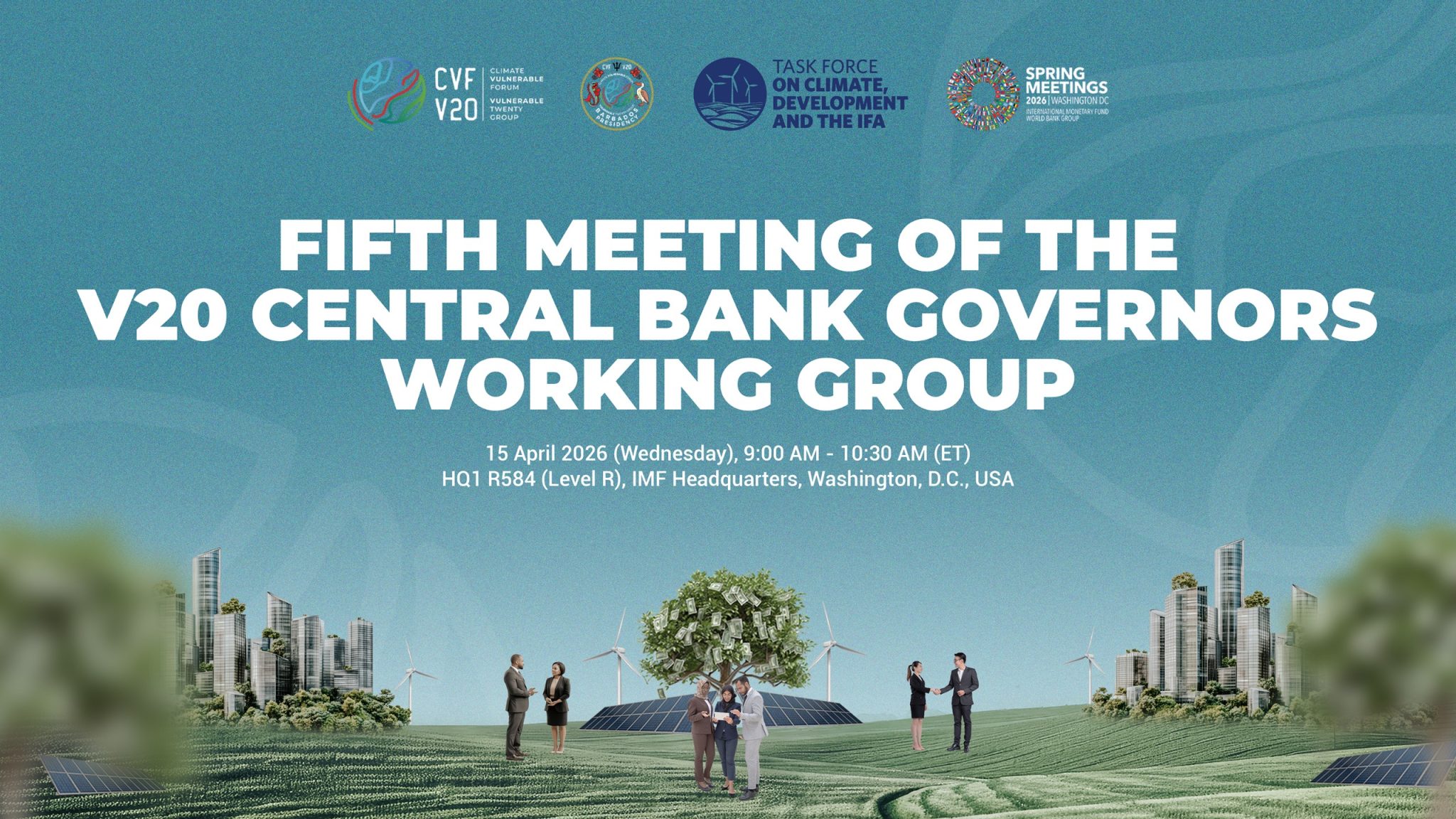 The CVF-V20 at the 2026 Spring Meetings of the International Monetary ...