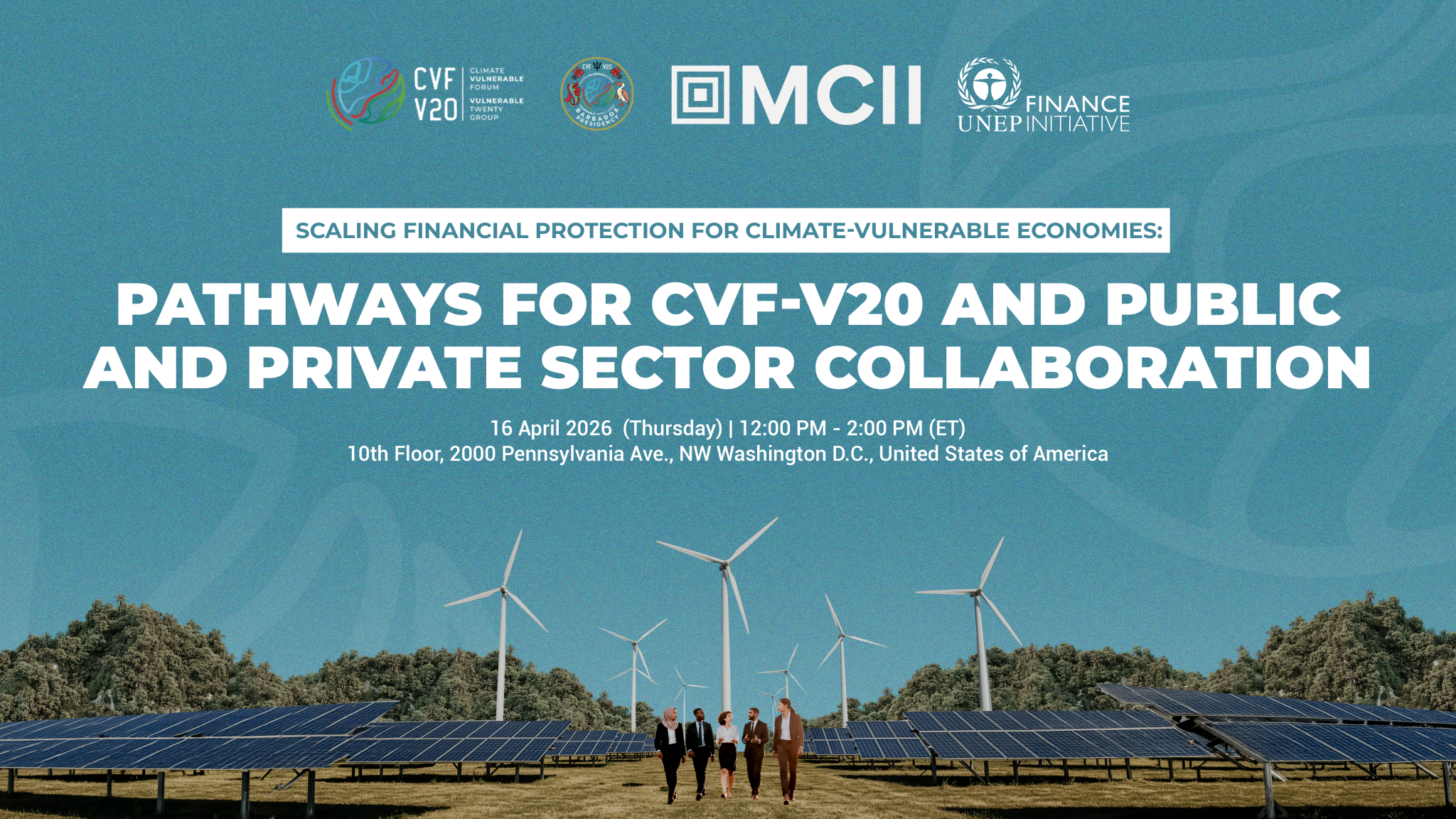 The CVF-V20 at the 2026 Spring Meetings of the International Monetary ...