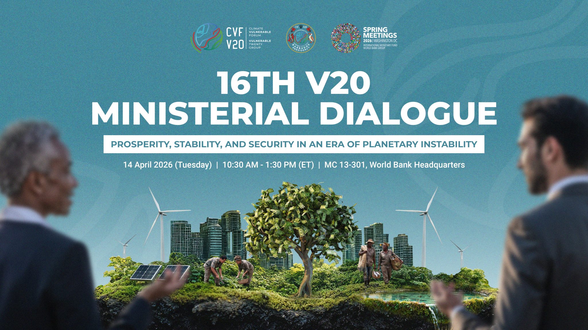 The CVF-V20 at the 2026 Spring Meetings of the International Monetary ...